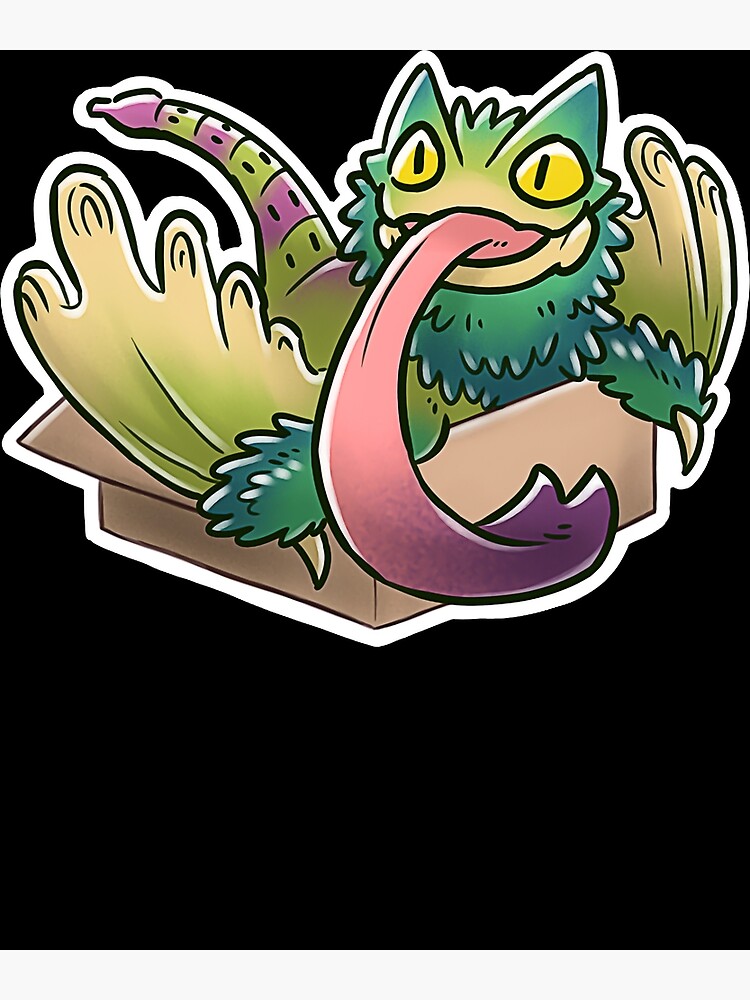 "Monster Hunter Box Pukei-Pukei" Poster for Sale by Maryauezada | Redbubble