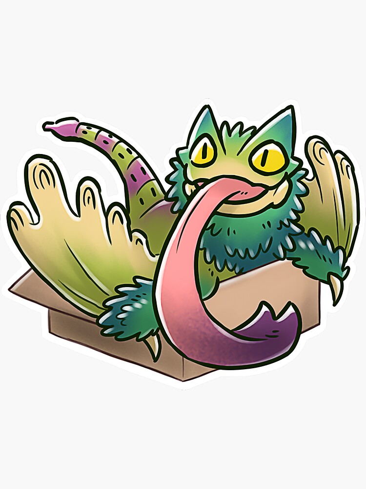 "Monster Hunter Box Pukei-Pukei" Sticker for Sale by Maryauezada ...