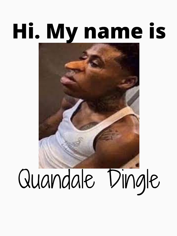 "Quandale Dingle Meme " T-shirt for Sale by madraso | Redbubble ...