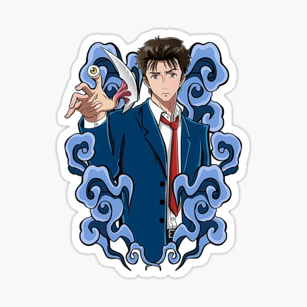 "Parasyte - shinichi" Sticker for Sale by Gilliaomlinson | Redbubble