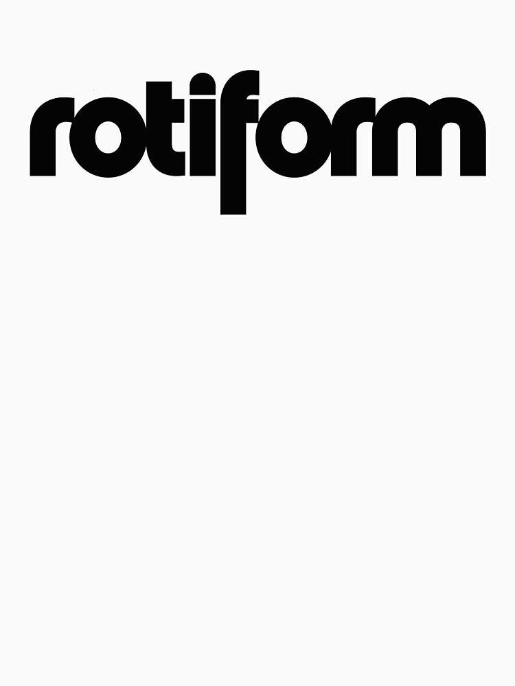 "Rotiform Logo" T-shirt for Sale by AshiArt | Redbubble | rotiform t ...