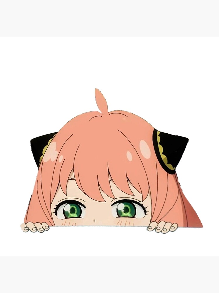 "Anya Forger Peeking" Canvas Print for Sale by Cinnamoroll009 | Redbubble