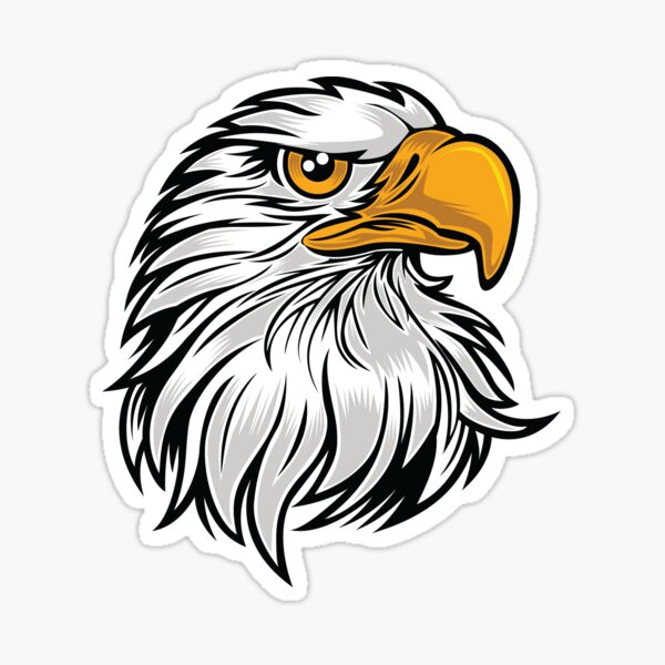 "Eagle Eye" Sticker by arifinazala | Redbubble