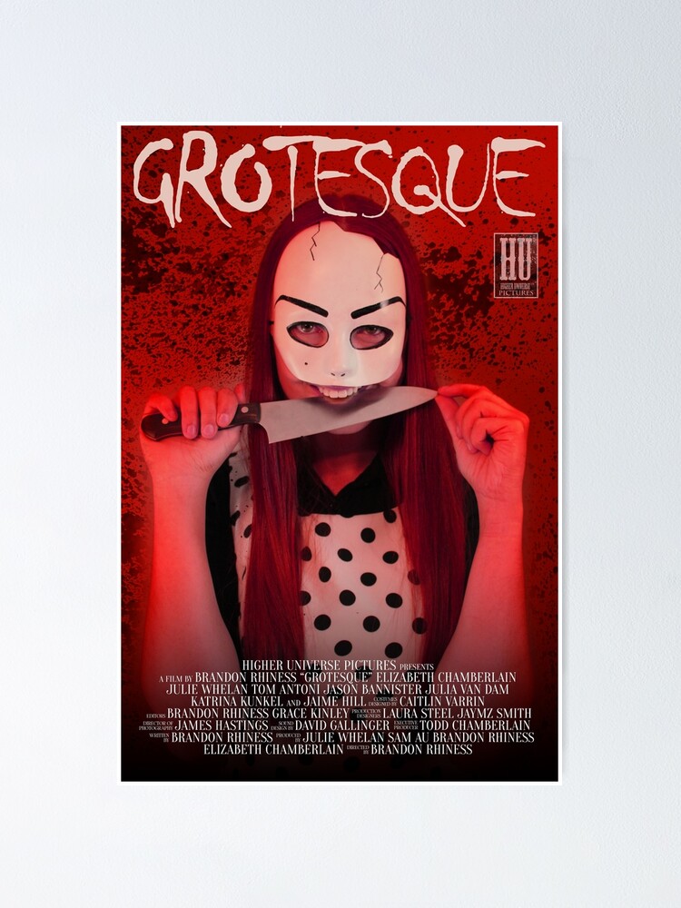 ""Grotesque" Film Poster Design" Poster for Sale by HigherUniverse ...