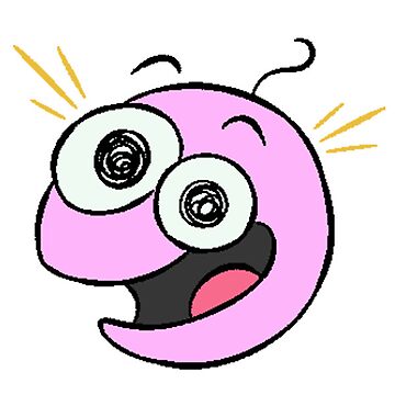 "Excited Pim" Sticker for Sale by JimbobroArt | Redbubble