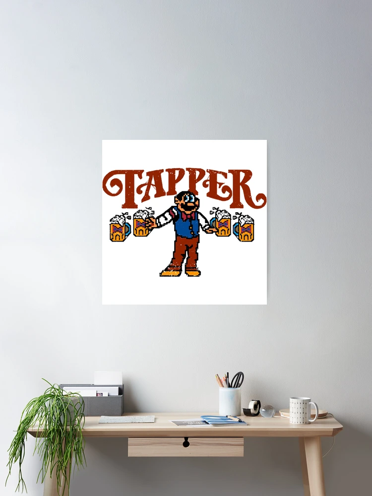 Tapper Arcade Game Logo