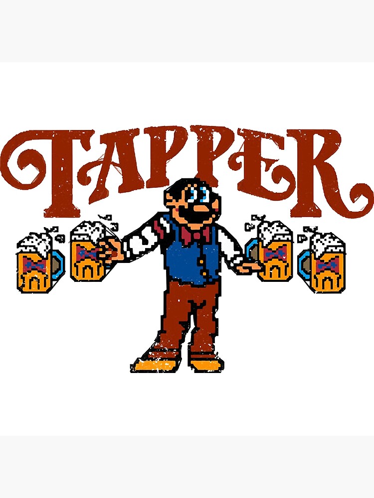 Tapper Arcade Game Logo