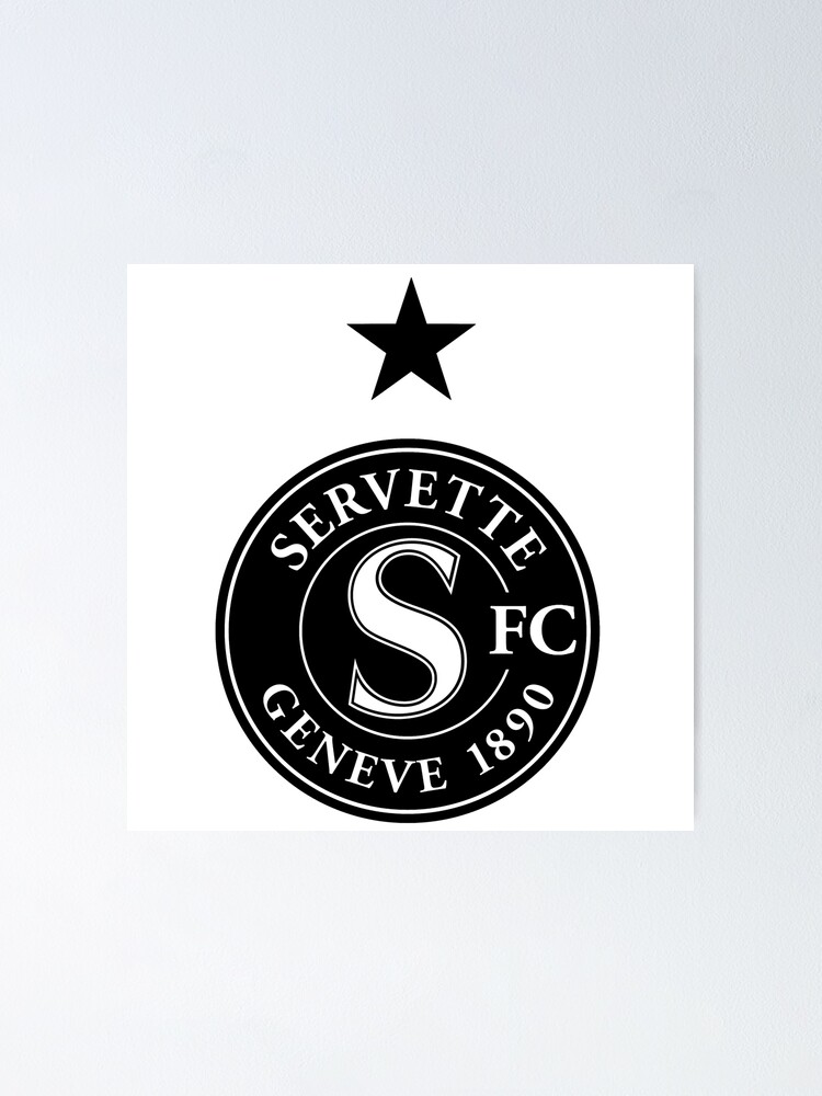 "SERVETTE FC - LOGO" Poster for Sale by LueFery44 | Redbubble