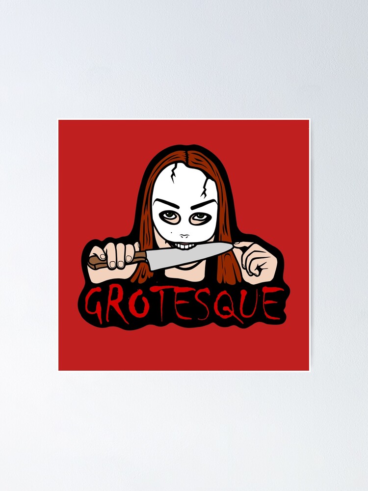 ""Grotesque"" Poster for Sale by HigherUniverse | Redbubble