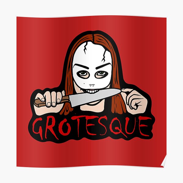 ""Grotesque"" Poster for Sale by HigherUniverse | Redbubble