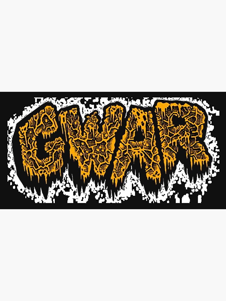 "Gwar best selling - logo" Sticker by Chomem1981 | Redbubble