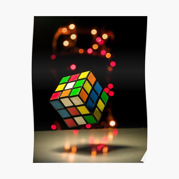 "Rubiks cube, puzzle" Poster for Sale by Enjowear | Redbubble