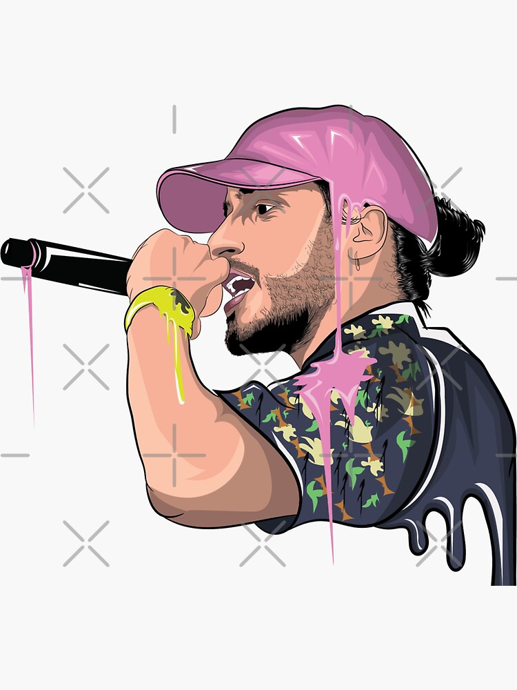 "Vintage Retro Rapper Art 8" Sticker for Sale by JessKrishnan | Redbubble