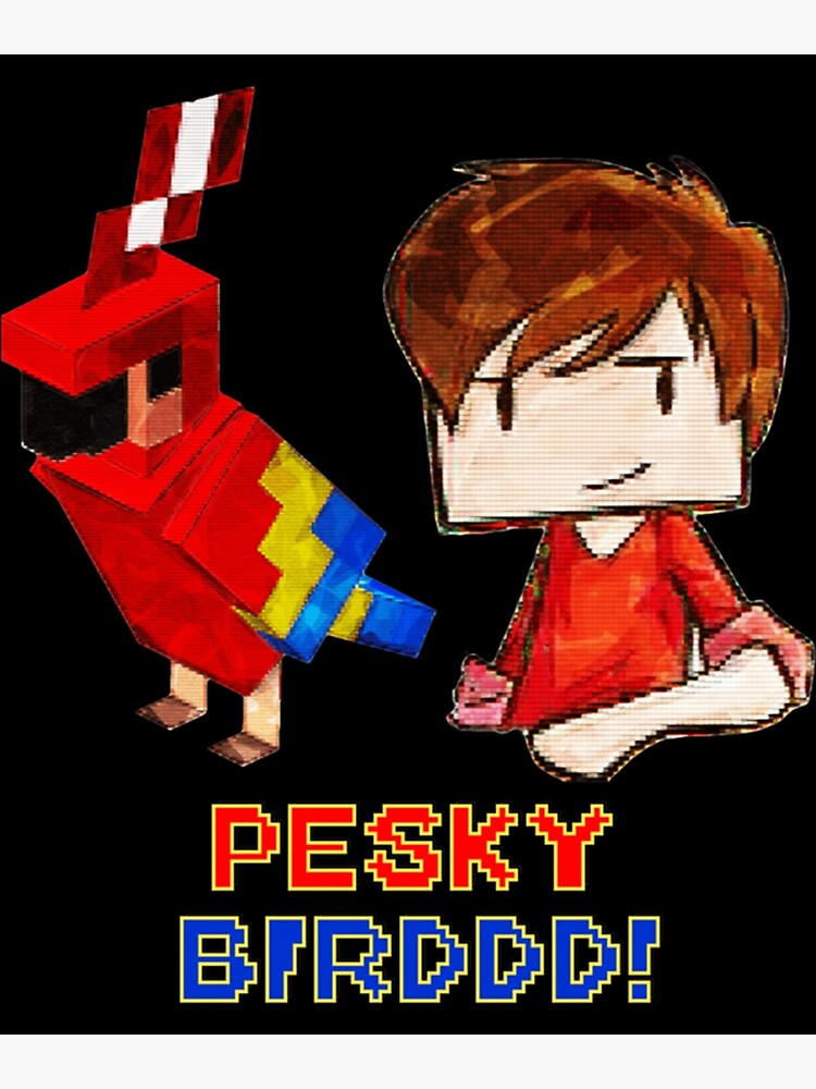 Póster «Combo Grian Pájaro Pesky Clásico» de lavisuzzelll | Redbubble