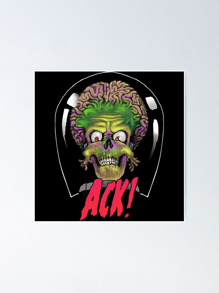"Ack!" Poster for Sale by Hanksdylan | Redbubble