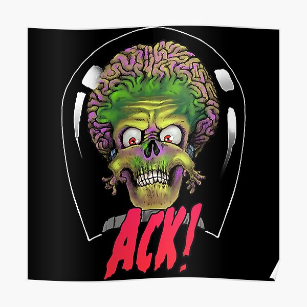 "Ack!" Poster for Sale by Hanksdylan | Redbubble
