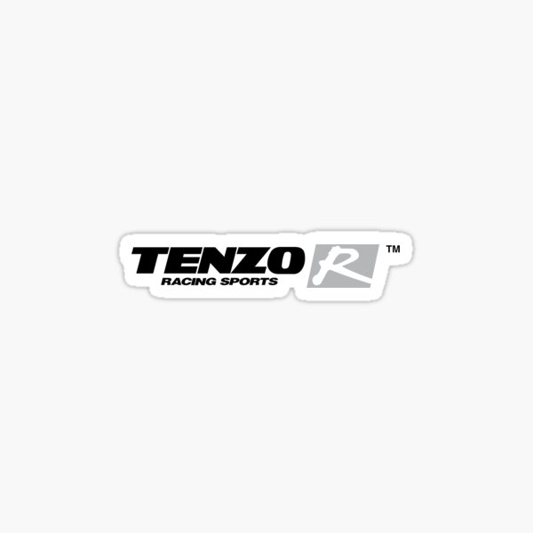 "Tenzo Racing Sports Logo" Sticker for Sale by AshiArt | Redbubble