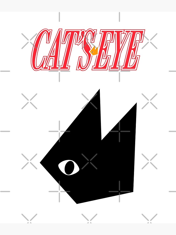 "Cat's Eye - Anime original logo" Art Print for Sale by Clotilde26 ...