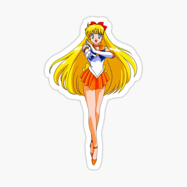 "sailor venus" Sticker by Piece-Art | Redbubble