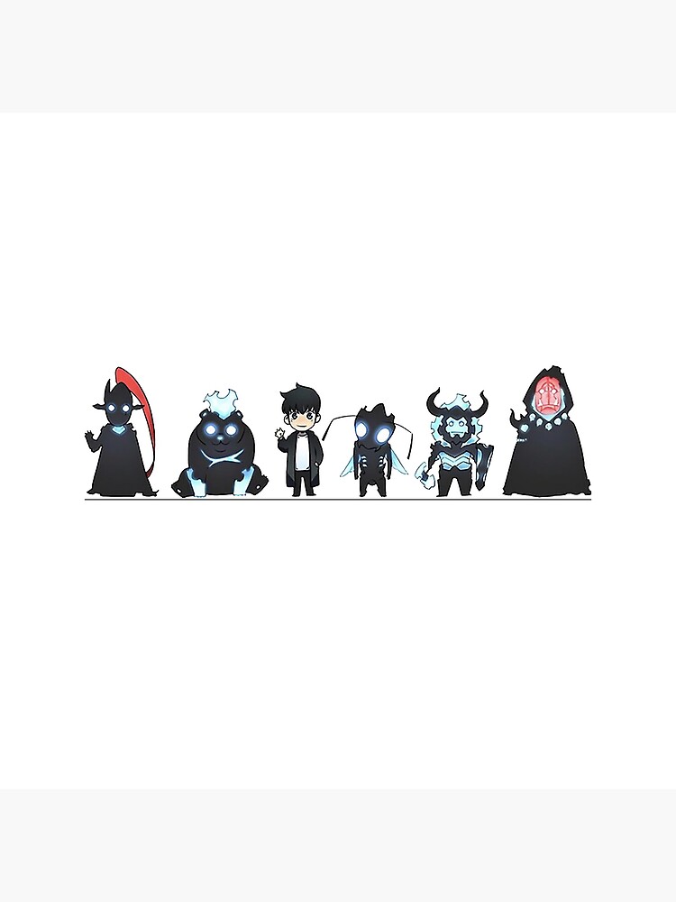 "Solo Leveling The Whole Lil Gang" Art Print for Sale by ...