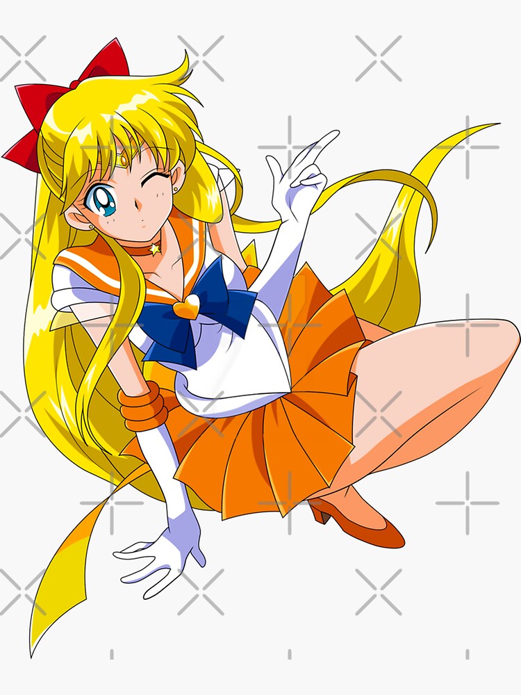 "sailor venus" Sticker by Piece-Art | Redbubble