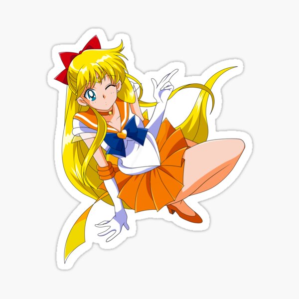"sailor venus" Sticker by Piece-Art | Redbubble