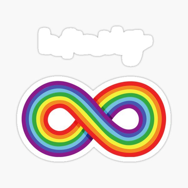 "Infinity Leggings, Backpacks, Socks" Sticker for Sale by giftyybox ...