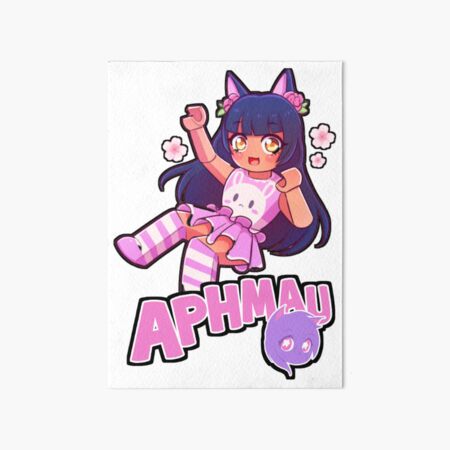 "Aphmau Gaming design logo - Cute" Art Board Print for Sale by ...