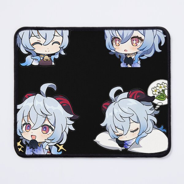 "Genshin Impact Chibi Ganyu Genshin Impact" Mouse Pad by Xavierardiner ...
