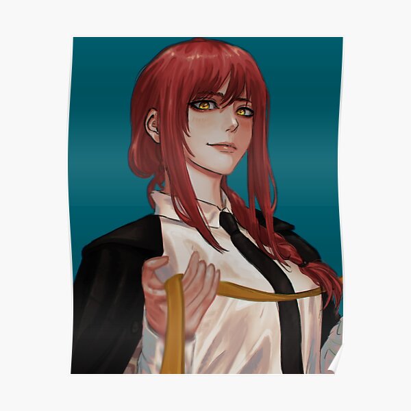 "MAKIMA" Poster for Sale by zuyuancesartwo | Redbubble