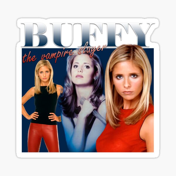 "Buffy the Vampire Slayer" Sticker by MuyTop | Redbubble