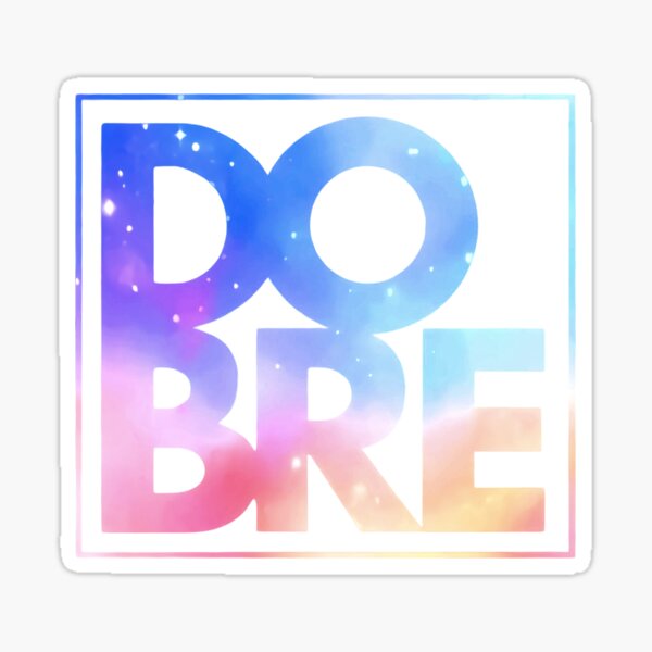 "Galaxy Logo, Dobre Brothers Galaxy Logo Dobre" Sticker for Sale by ...