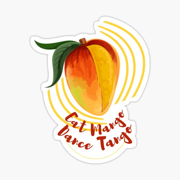 "Mango..Tango" Sticker for Sale by NourhanMuham | Redbubble