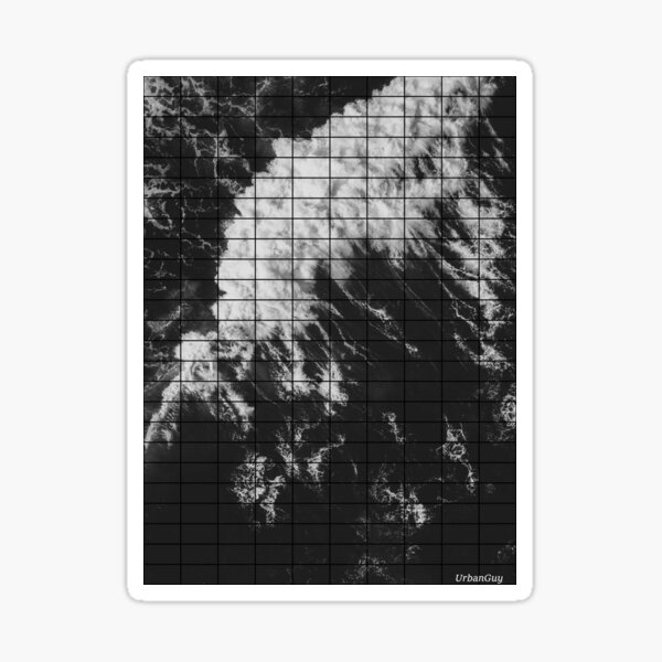 "Colorless Sea" Sticker by UrbanGuy22 | Redbubble
