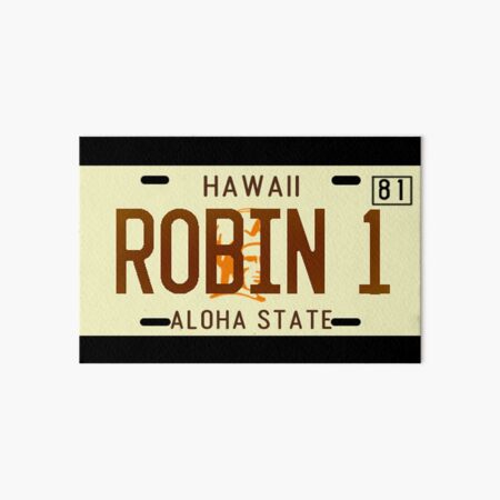 "Magnum PI License Plate" Art Board Print for Sale by aj4787 | Redbubble
