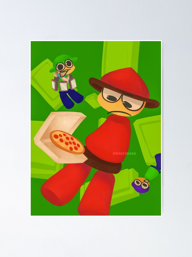 Póster «Golden Apple Fnf Bandu» de taylorj668 | Redbubble