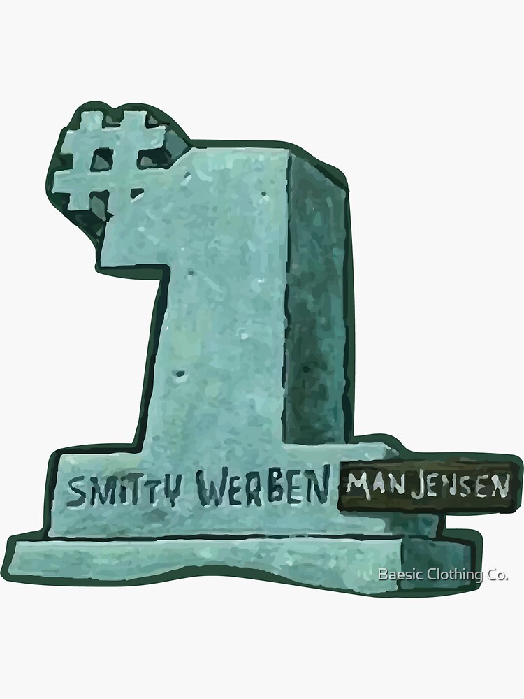 "Spongebob Smitty Werbenmanjensen" Sticker for Sale by BaesicClothing ...