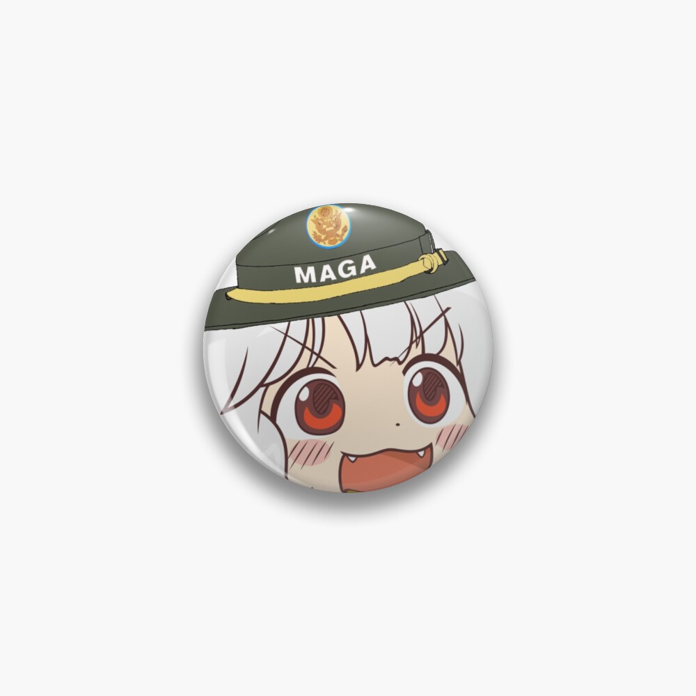 "Awoo Anime girl big smile Army Military Born to Awoo with Peace Symbol ...