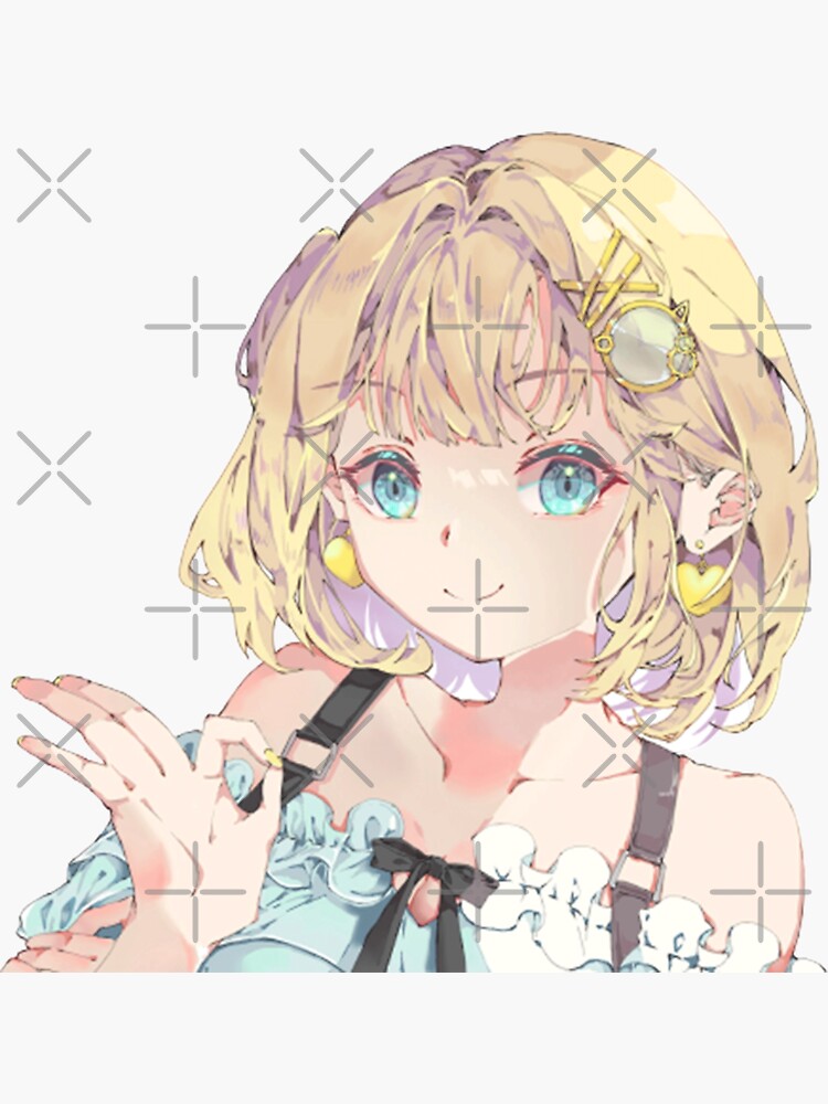 "Watson Amelia vtuber" Sticker by elzedd | Redbubble