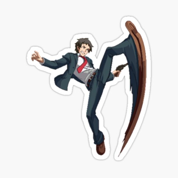 "Adachi Long Leggin_ " Sticker by SheaparfaitArt | Redbubble