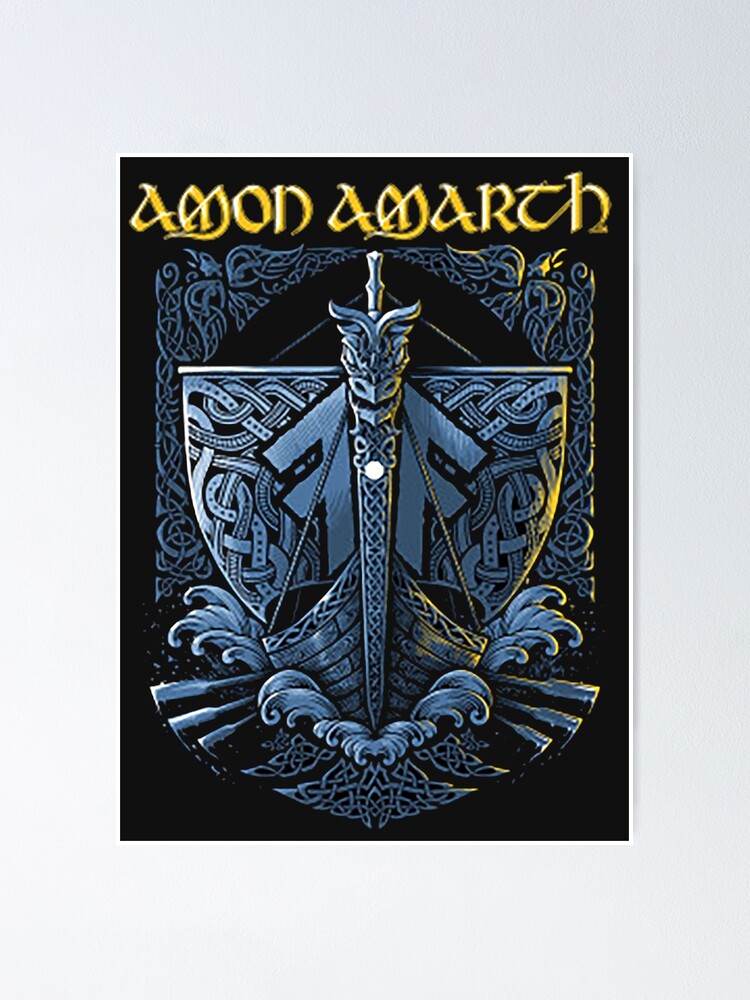 "Best amon amarth artwork - logo" Poster for Sale by ikeyhoeh8 | Redbubble