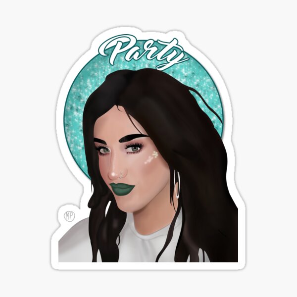 "Adore Delano "Party"" Sticker for Sale by mpissott | Redbubble