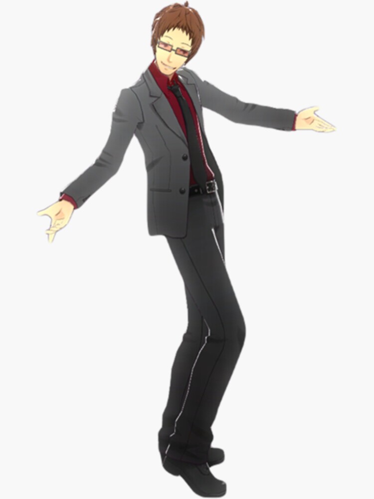 "Adachi Tohru " Sticker by SheaparfaitArt | Redbubble