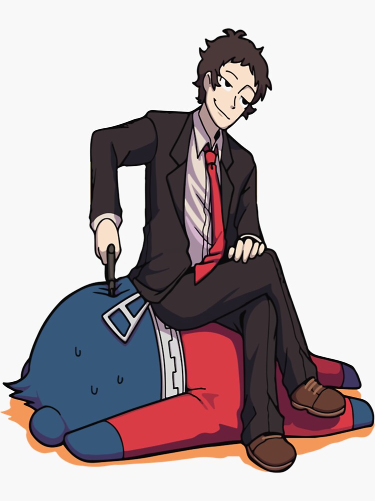 "Adachi Tohru " Sticker for Sale by SheaparfaitArt | Redbubble