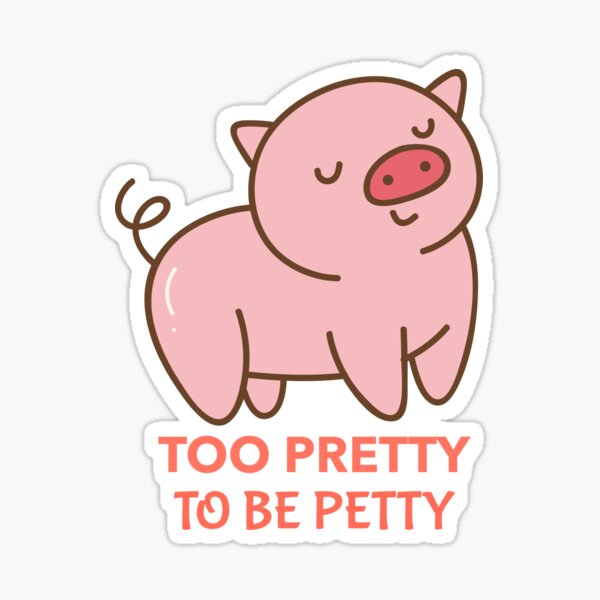 "Funny pigs" Sticker for Sale by Piggypiggymore | Redbubble