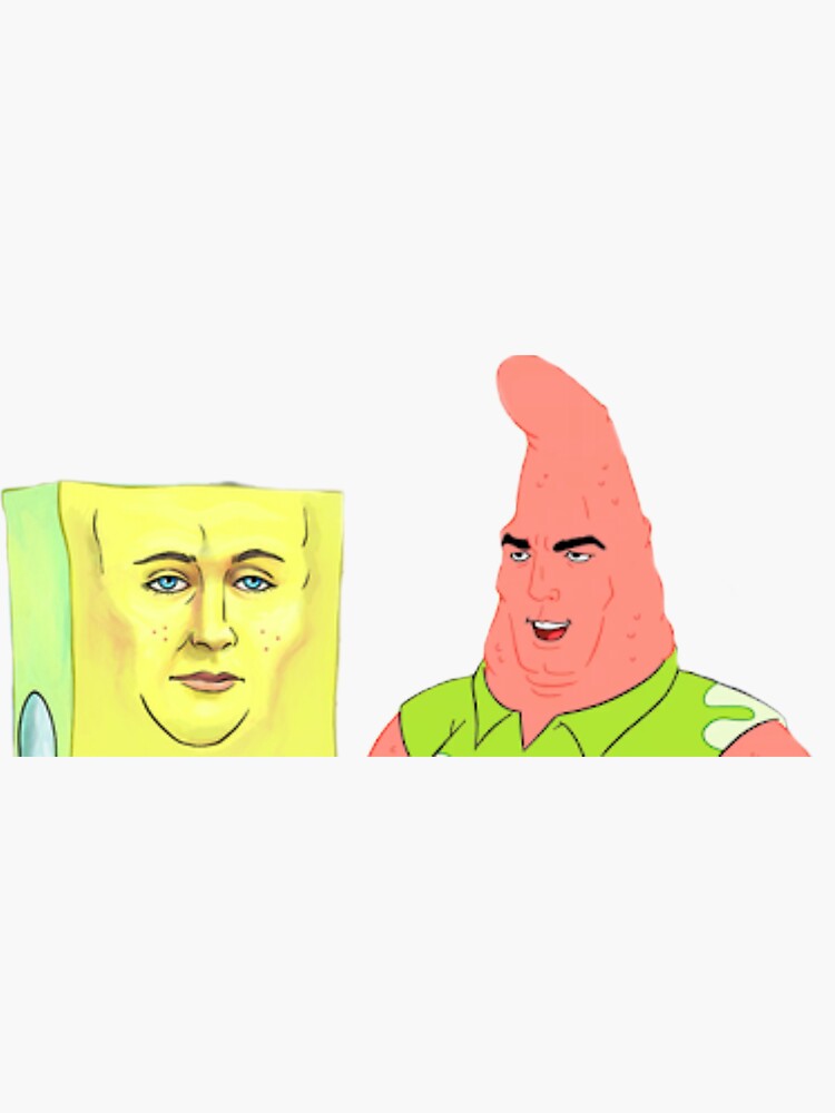 "spongebob and patrick sticker pack" Sticker for Sale by jaynelem ...