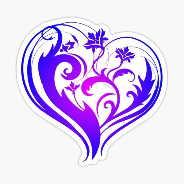 "high resolution vector love flower" Sticker for Sale by mancingsubang ...