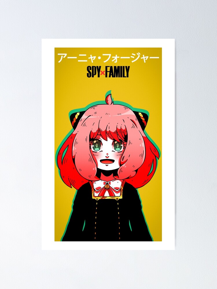 "ANYA FORGER" Poster by Chofy87 | Redbubble