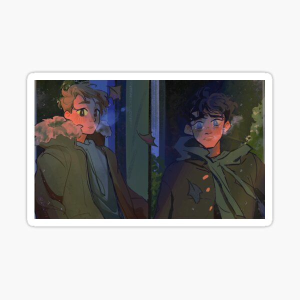 "First Meet (HEARTSTOPPER) " Sticker for Sale by riicolato | Redbubble