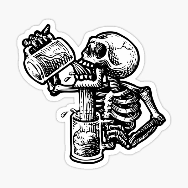 "Hamms Beer with Ta-da " Sticker by DebbieLoucks2 | Redbubble